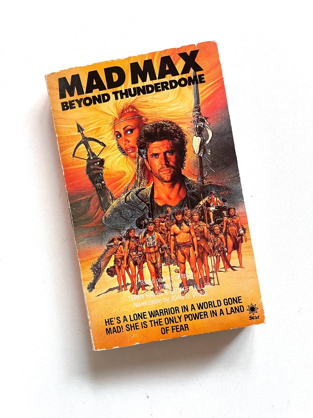 MAD MAX Beyond Thunderdome by Joan D Vinge / Vintage Paperback Book ...