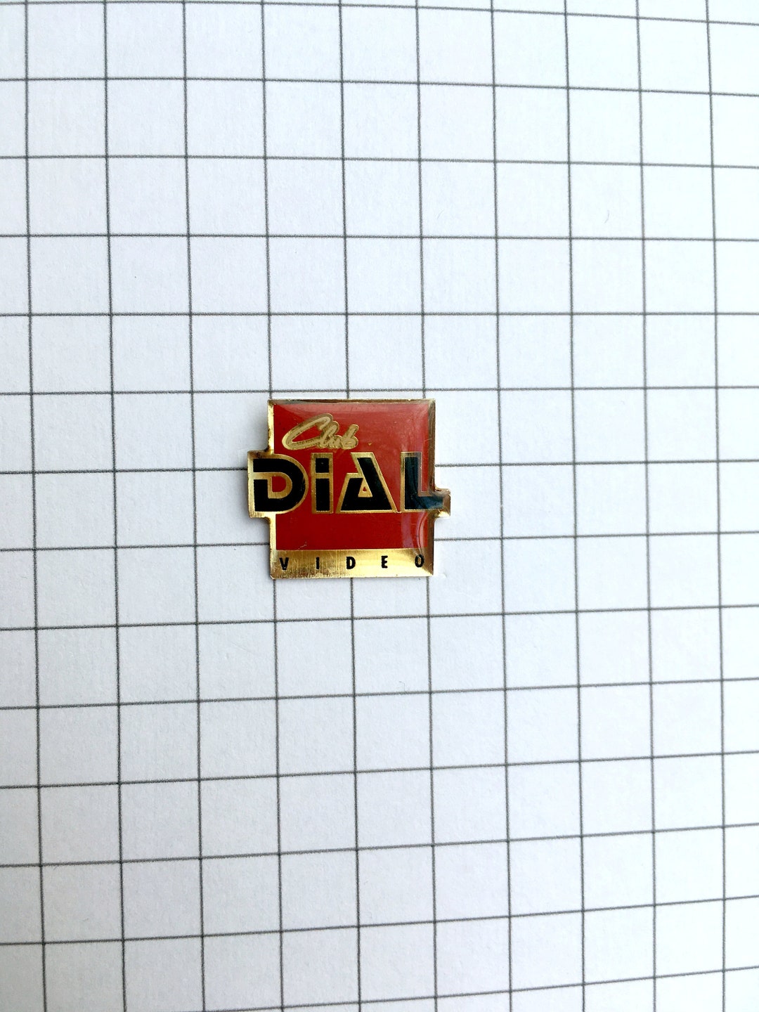 Vintage Enamel Pin Club Dial Pin / Video Cassette / 90 Cassette Pin ...