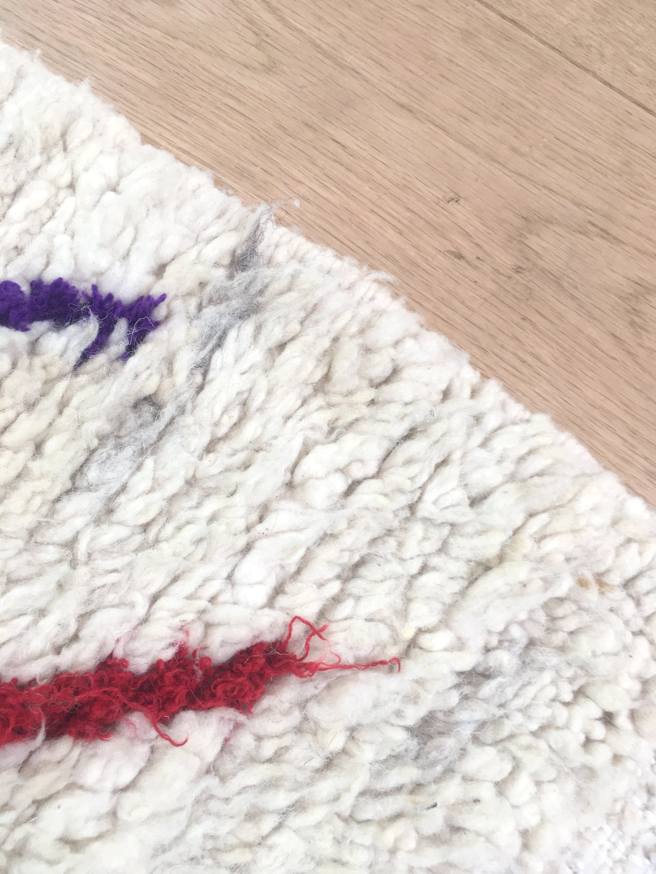 Deep Pile Moroccan Rug / Berber Rug / Ben Ourain Rug / Azilal - Etsy UK