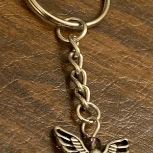 Small Beaded Angel Keychain - Etsy
