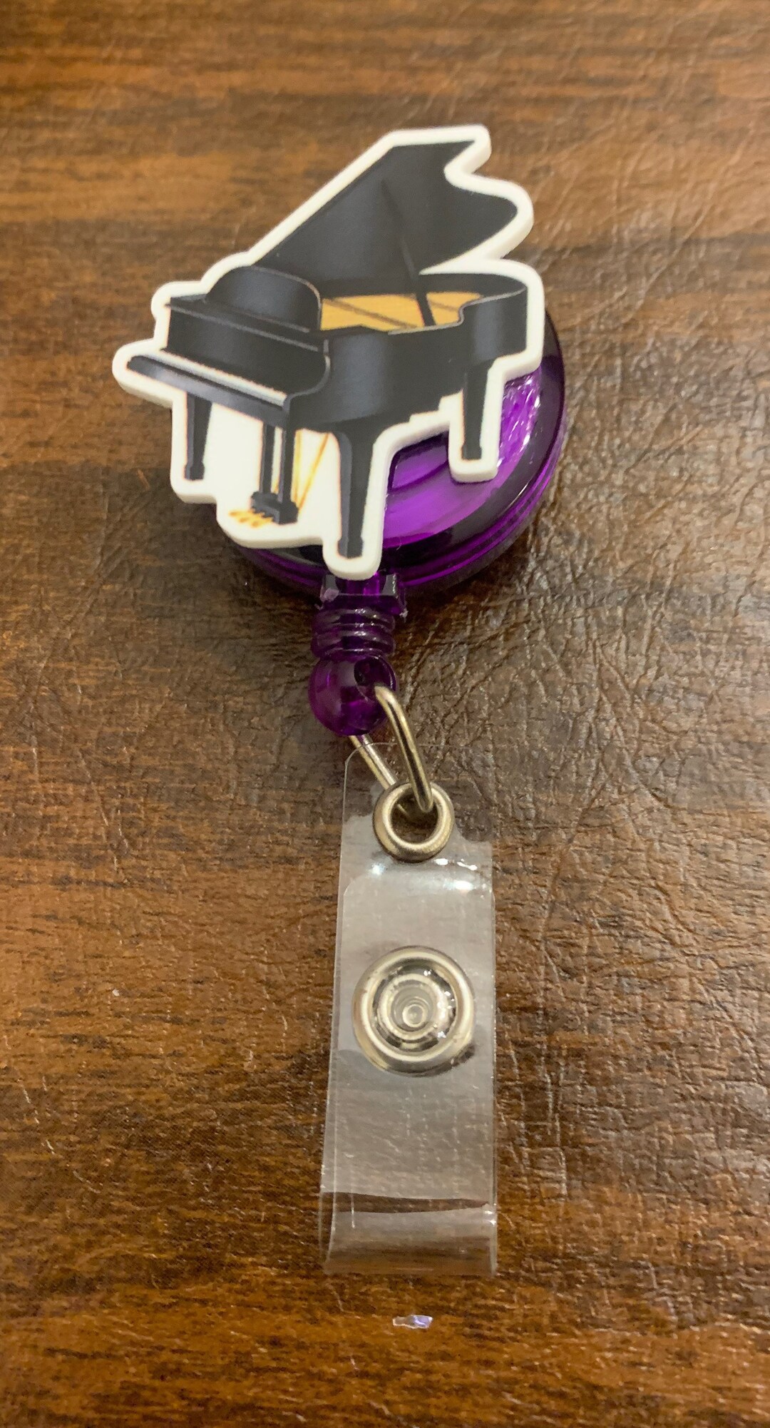 Piano Retractable Badge Reel - Etsy