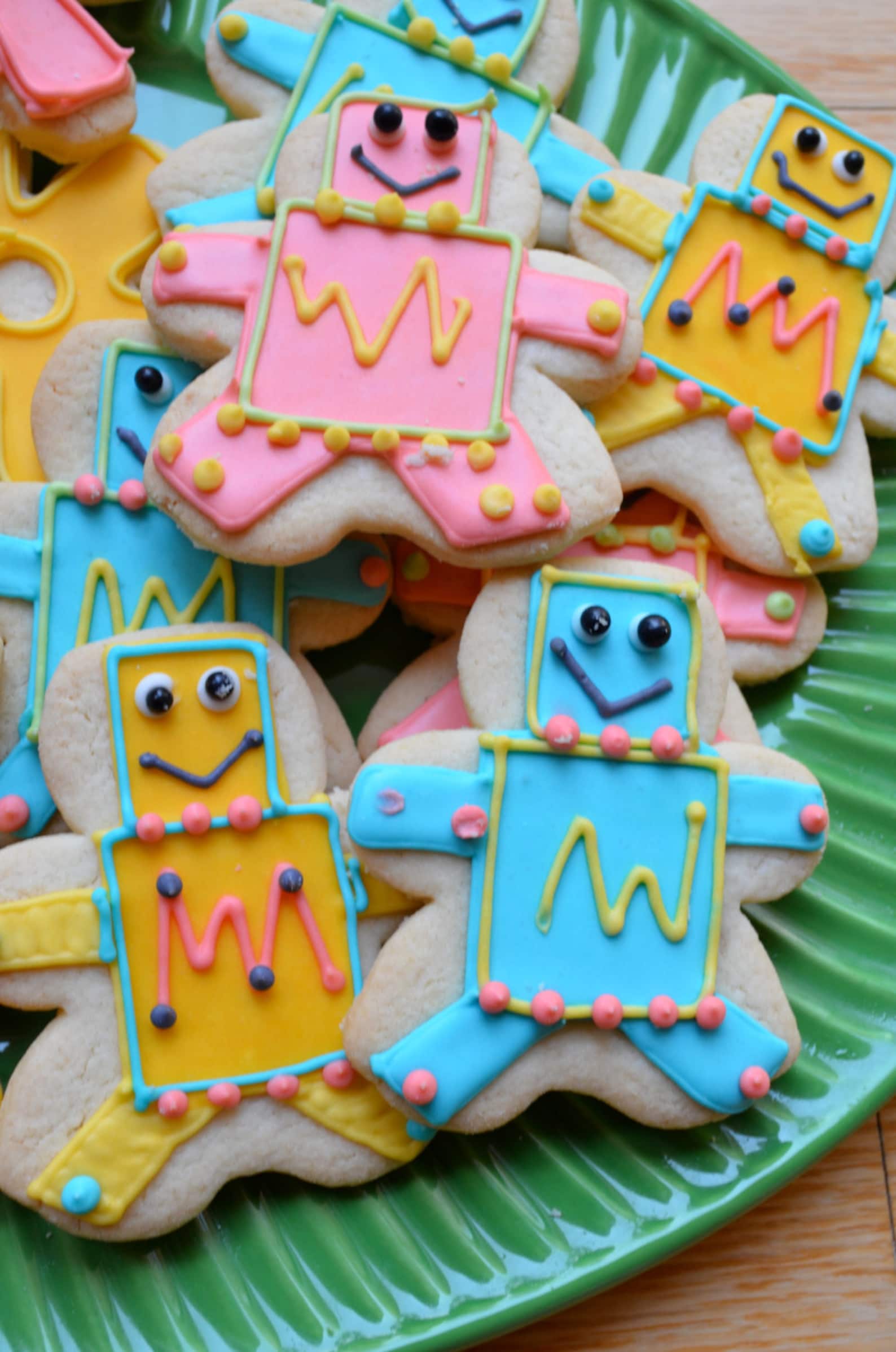 Mechanical Robot Decorated Sugar Cookies-1 Dozen - Etsy