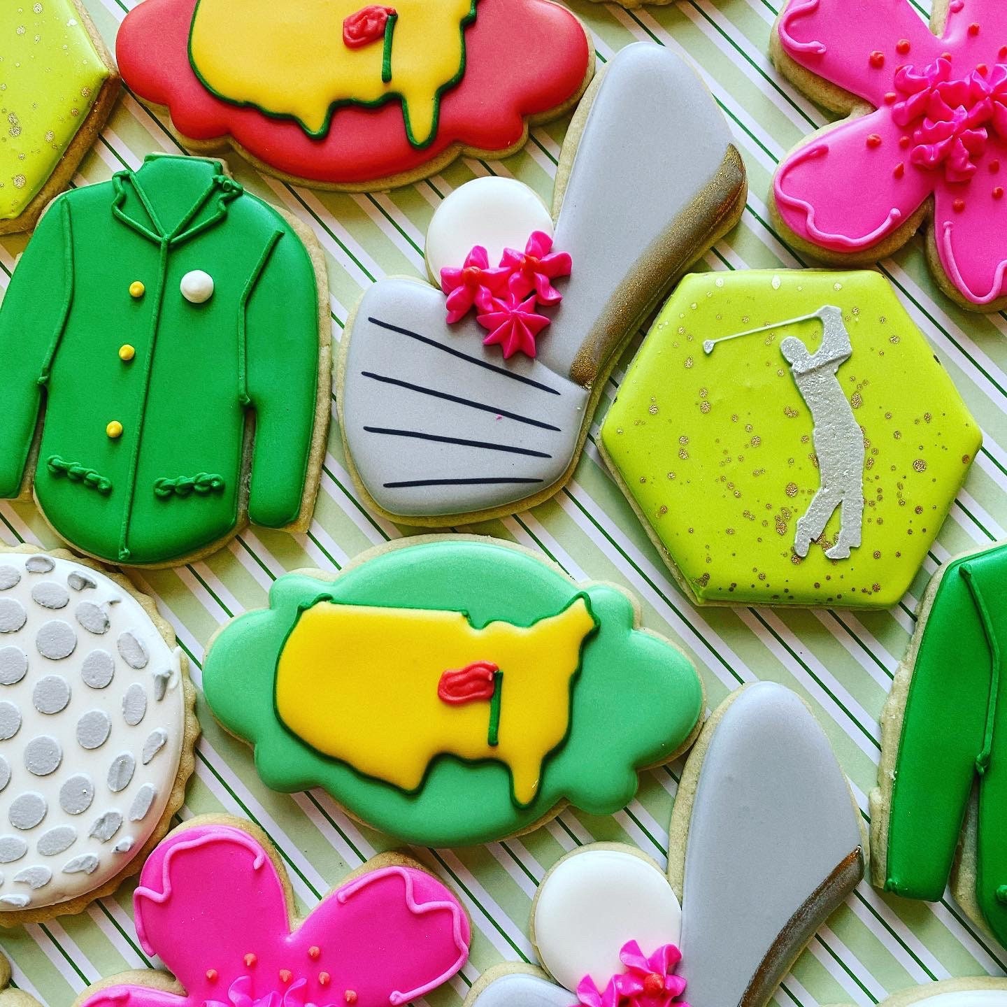 Golf Decorated Sugar Cookies-1 Dozen - Etsy