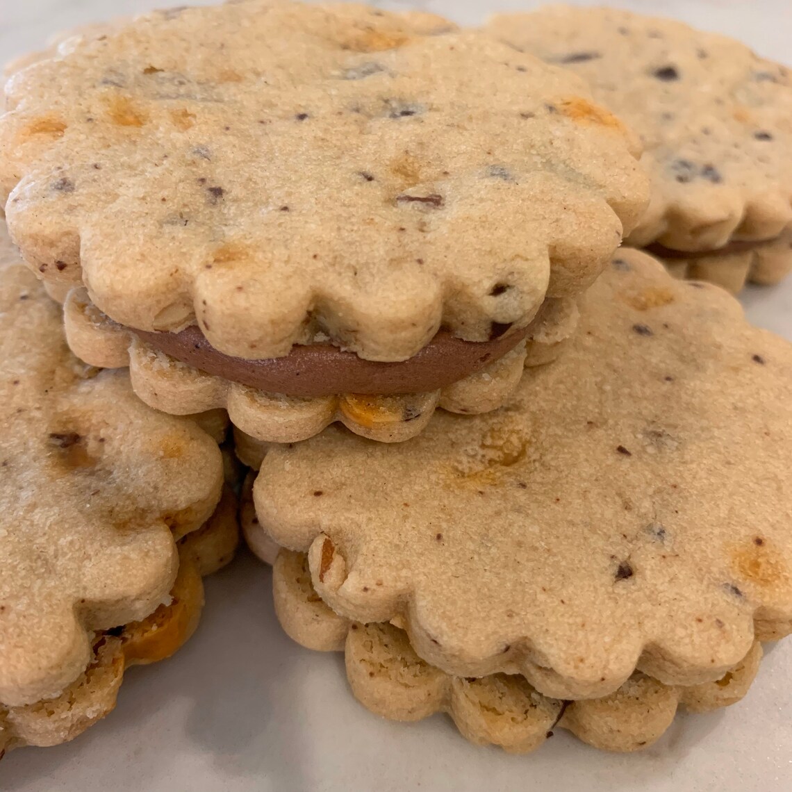 RECIPE: Toffee Chocolate Chip Roll-out Cookie - Etsy
