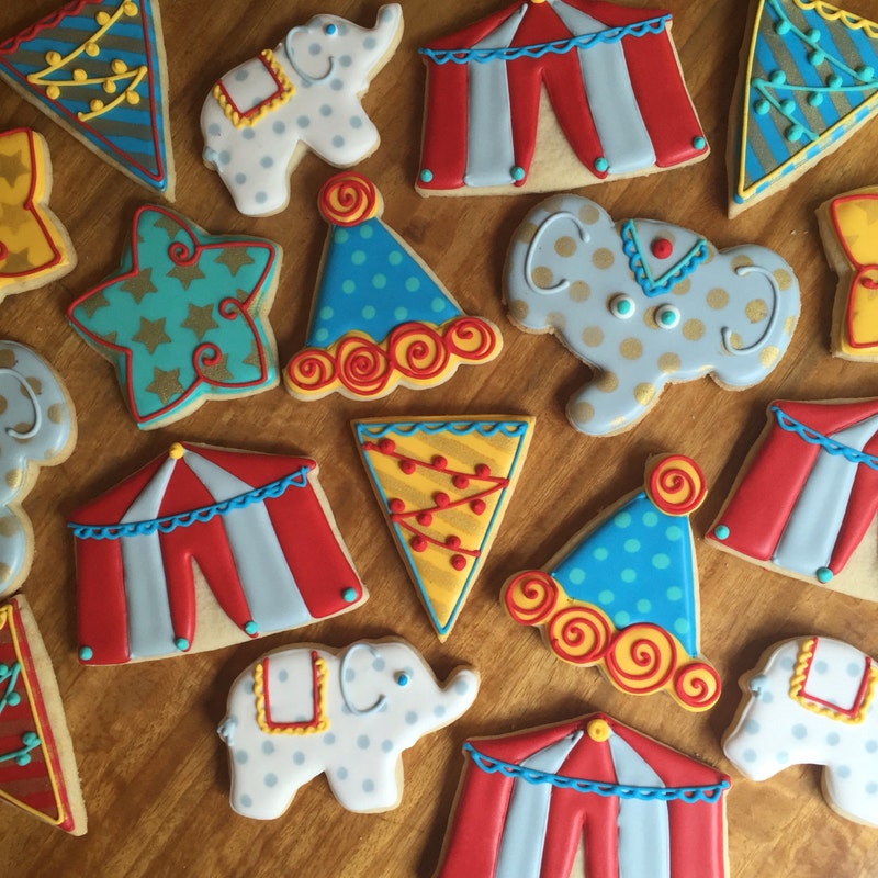 Circus Cookies - Etsy