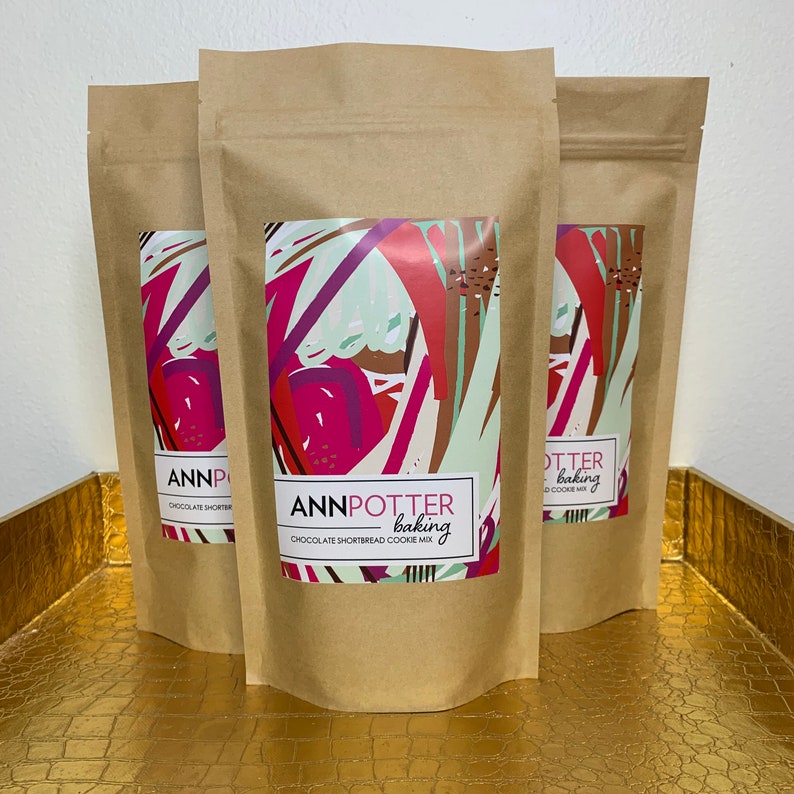 Chocolate Shortbread Cookie Mix - Etsy