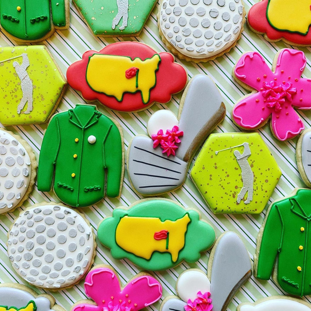 Golf Decorated Sugar Cookies-1 Dozen - Etsy