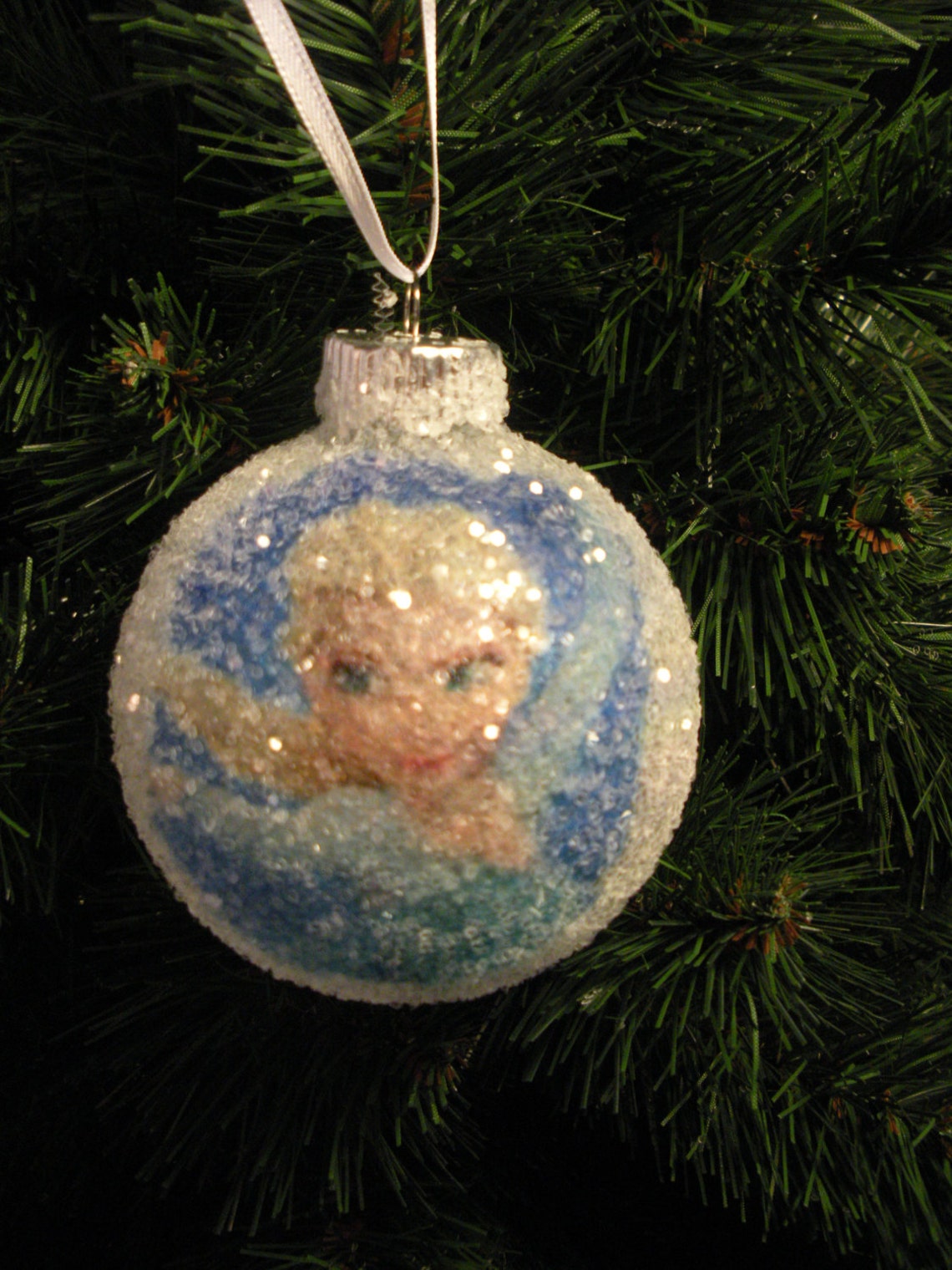 NEW Disney's frozen Elsa Glass Glitter | Etsy