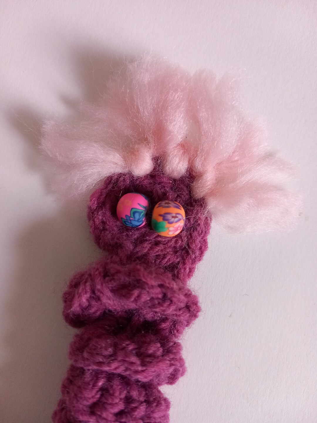 Retro Eyed Knitted Worry Worm - Etsy
