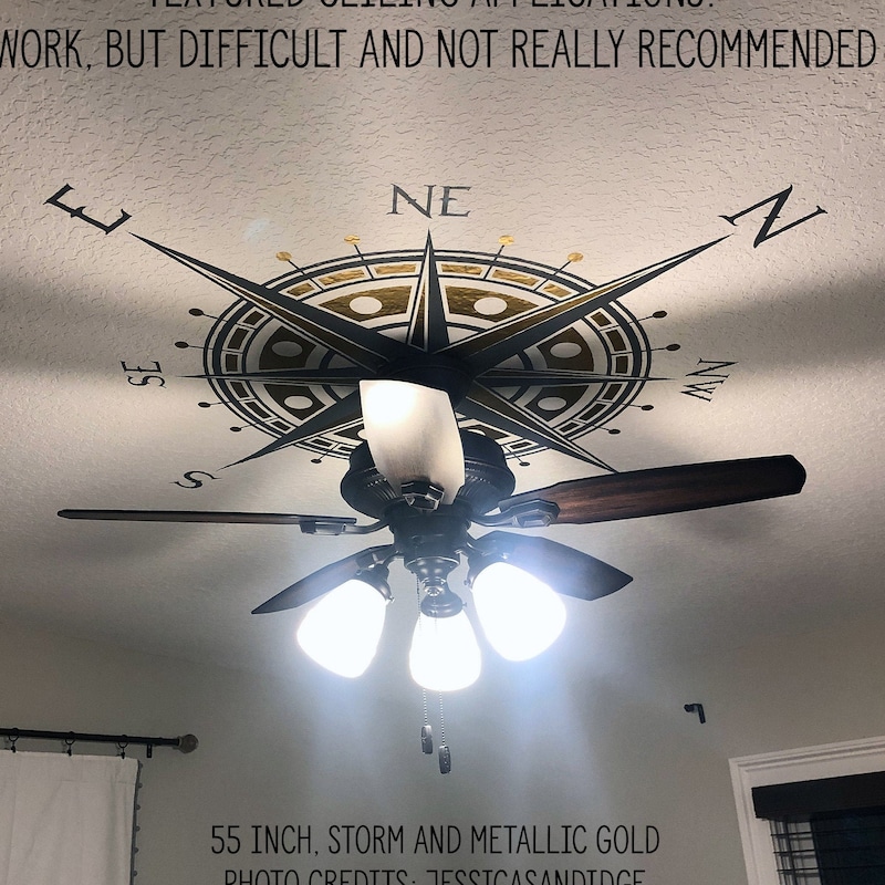 Compass Rose Ceiling - Etsy