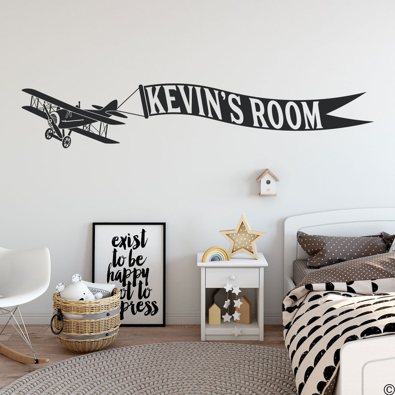 Biplane Decals - Etsy