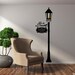 Gas Lamp Post Wall Decal With Personalized Sign K584 - Etsy