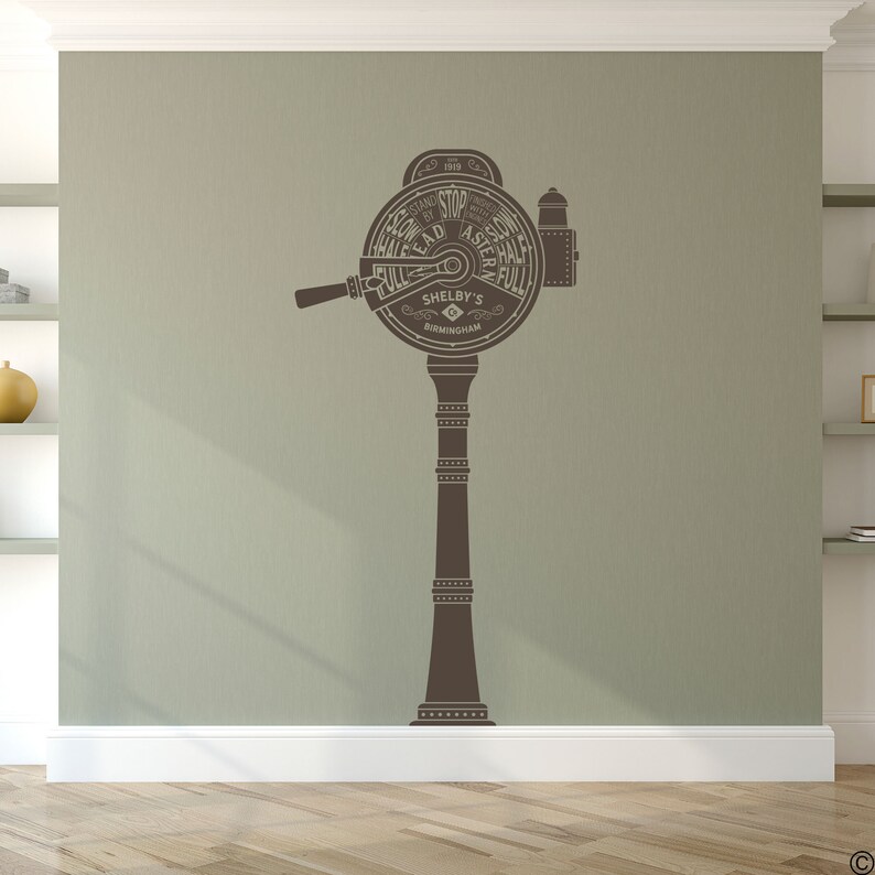 Ship Telegraph Wall Decal Nautical Nursery Beach House Home - Etsy