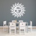 Smiling Sun Face Wall Decal Home Decor Removable Wall Art - Etsy