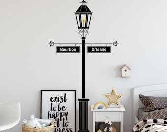 Street Lamp Decal - Etsy