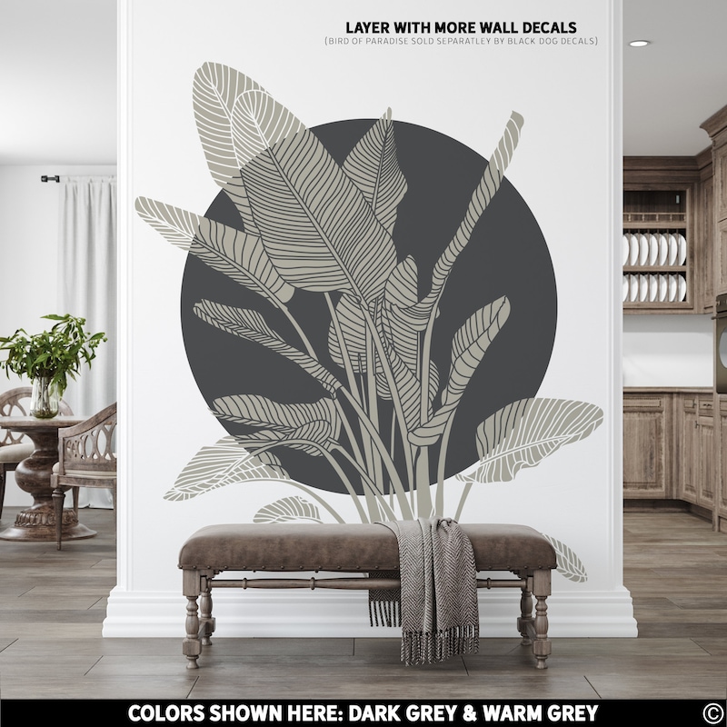 Circle Wall Decals - Etsy