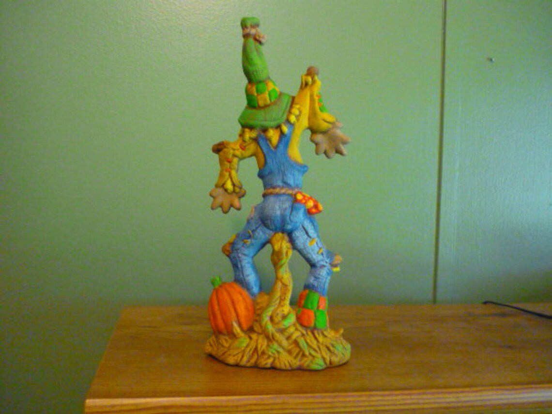 Ready to Paint Ceramic Scarecrow - Etsy