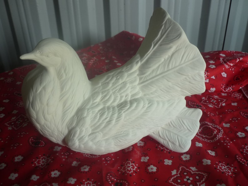 2 Large Doves Ready to Paint - Etsy