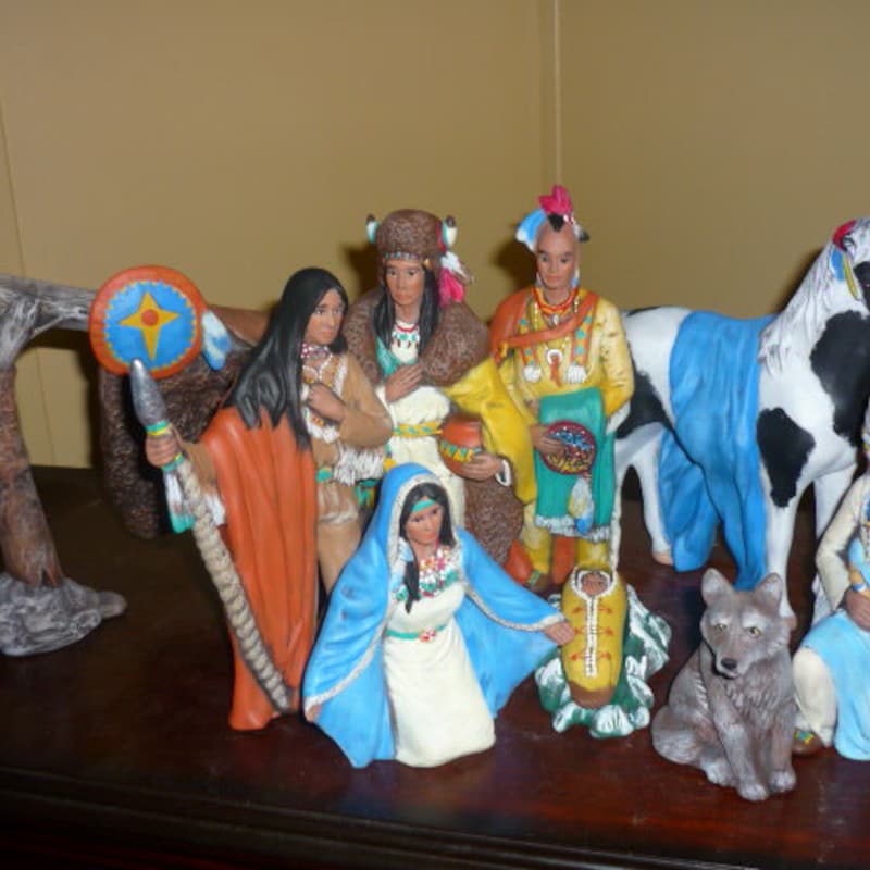 Native American Nativity - Etsy