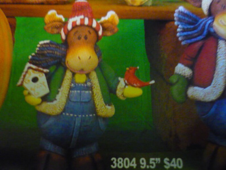 Ready to Paint Melvin and Marvin Moose - Etsy