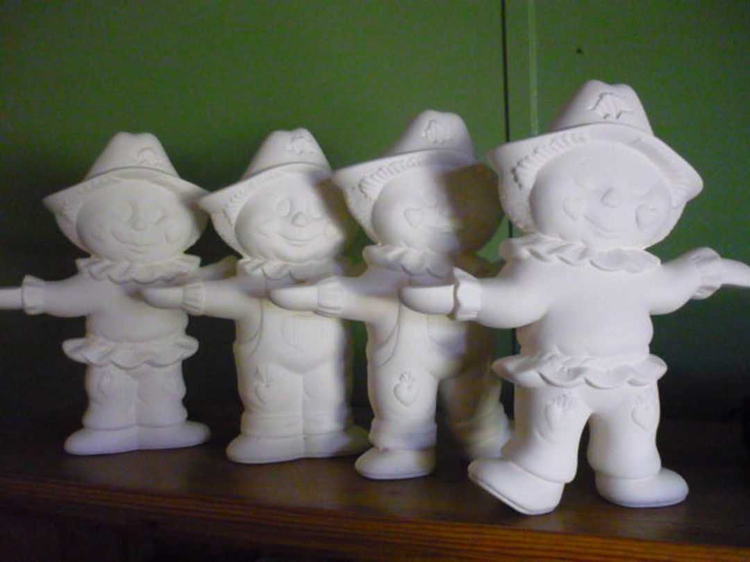 Hand N Hand Scarecrows Ready to Paint - Etsy