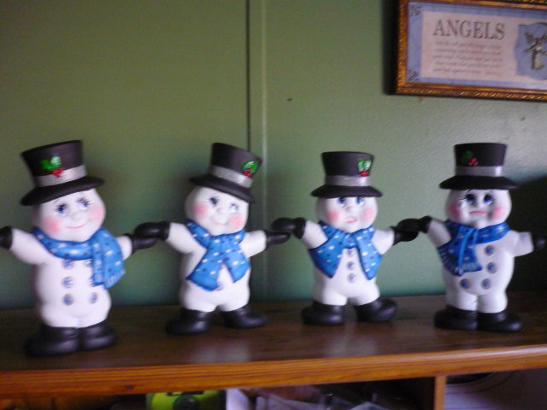 Hand N Hand Snowmen Ready Topaint - Etsy