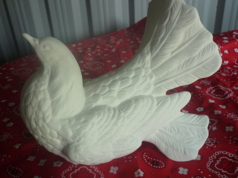 2 Large Doves Ready to Paint - Etsy