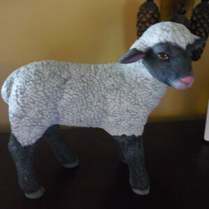Ceramic Spring Lamb Standing - Etsy