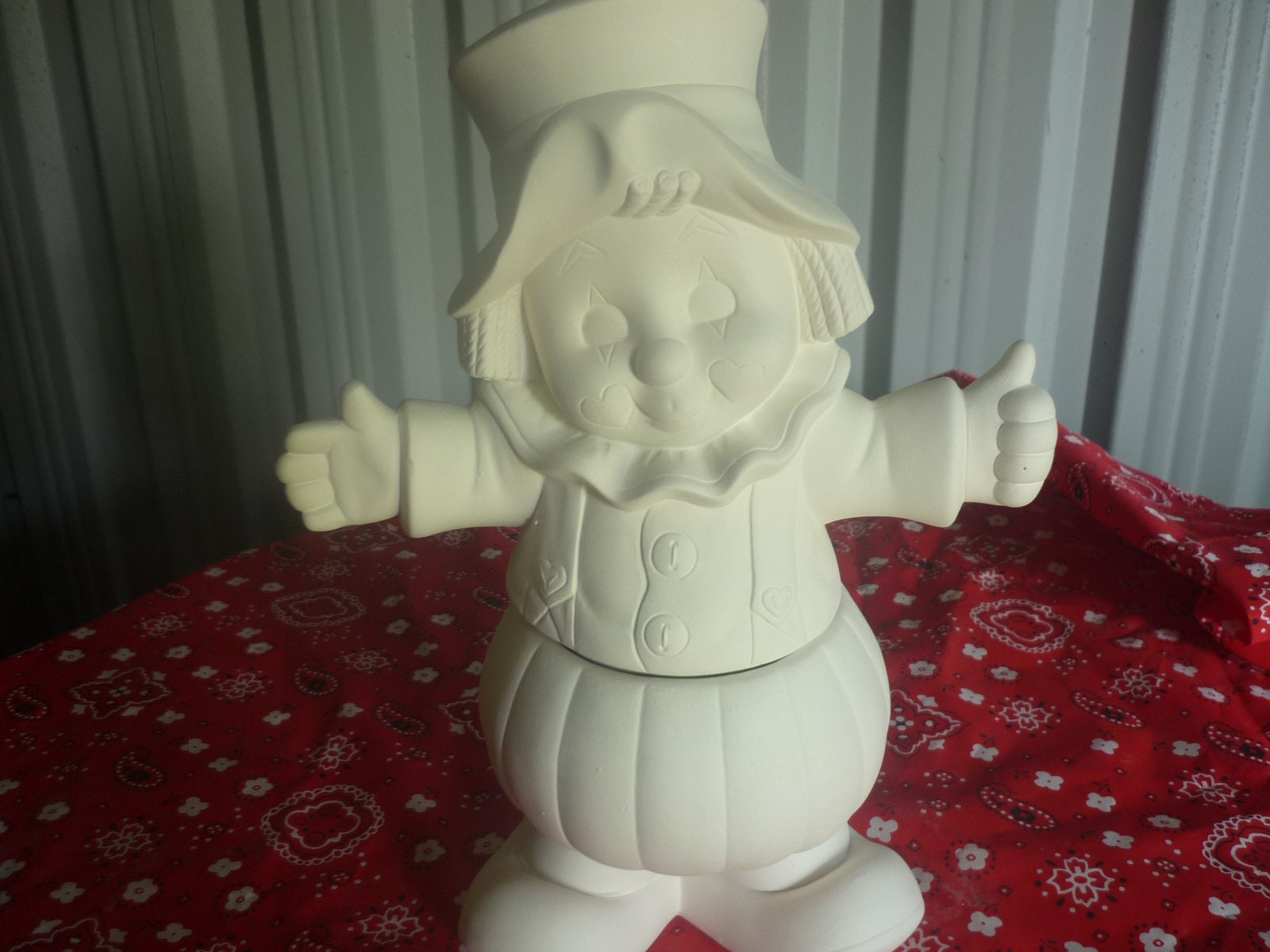 Bloomer Clown Candy Dish Ready to paint | Etsy