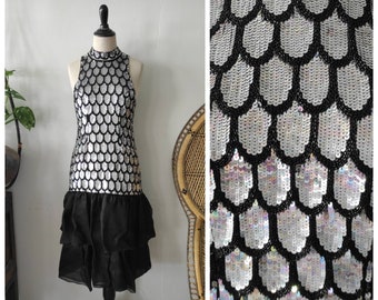 Sequin Fish Scale Dress - Etsy