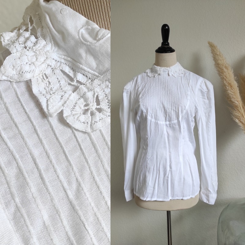 Pintucks and Lace - Etsy