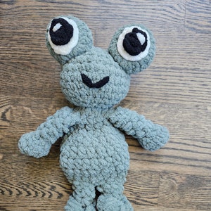 Funny Frog Lovey - Crochet Frog Snuggler - Etsy