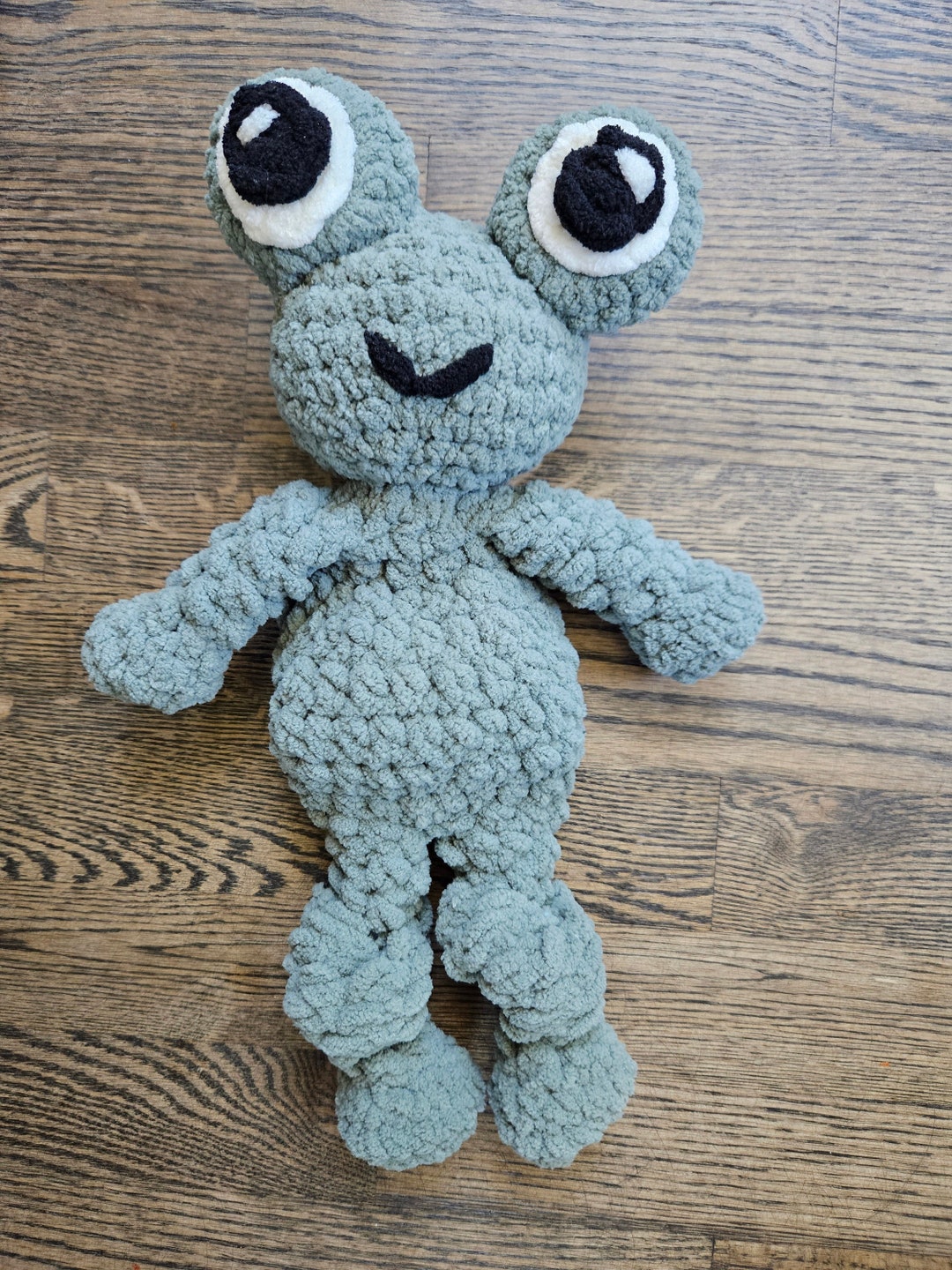 Funny Frog Lovey - Crochet Frog Snuggler - Etsy