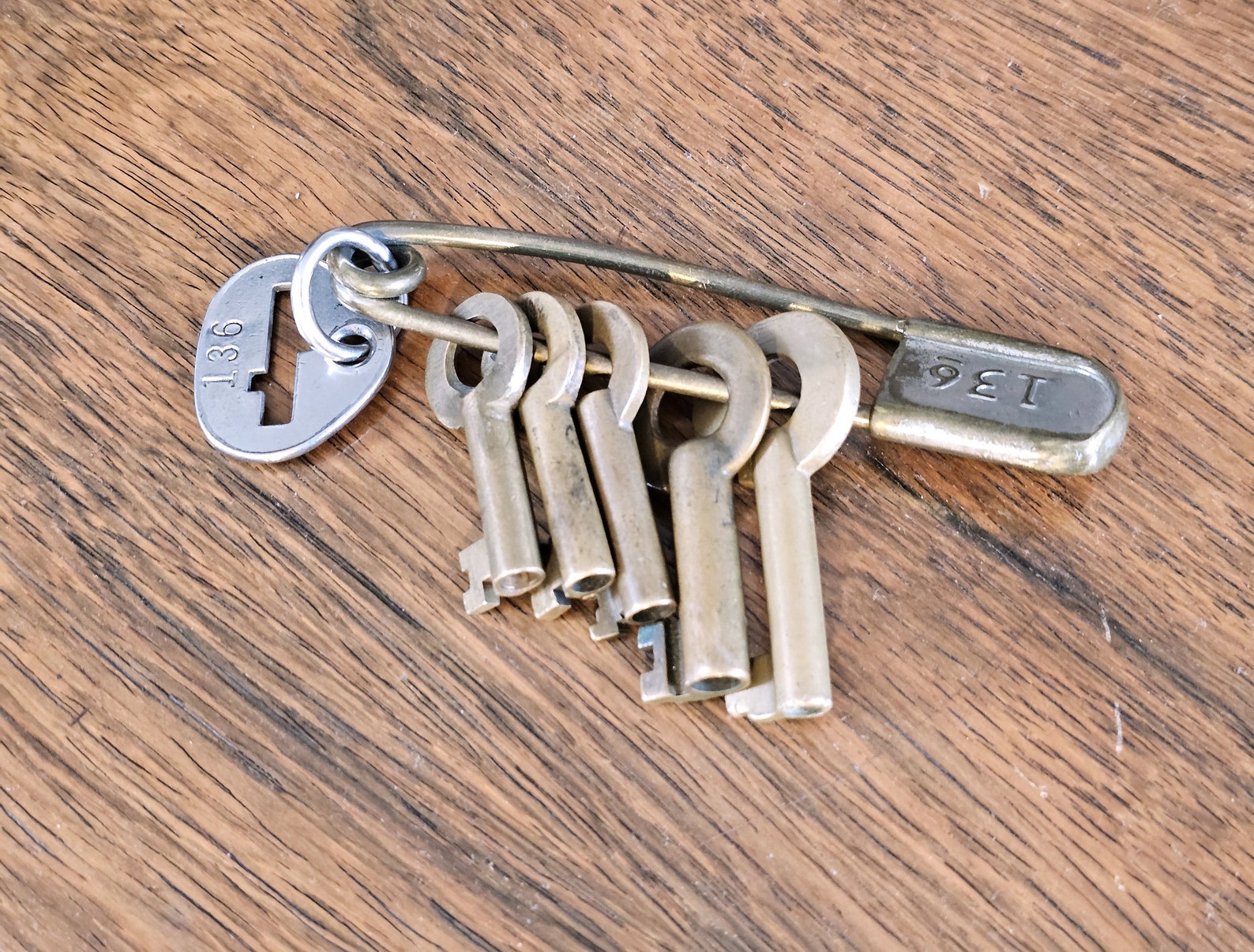Brass Keys Lot - Early 20th Century - Use in Old Machines and Locks ...