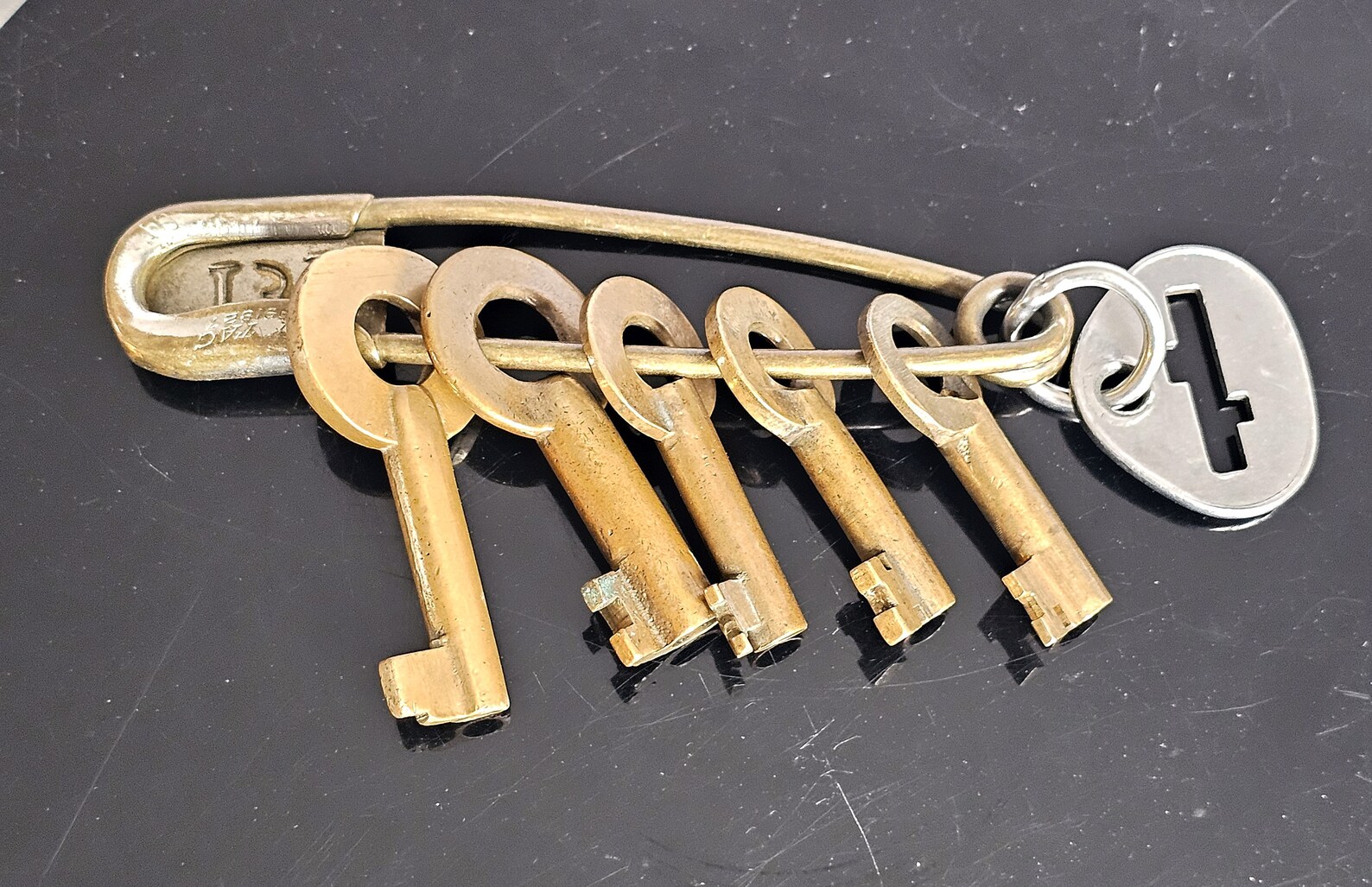 Brass Keys Lot - Early 20th Century - Use in Old Machines and Locks ...