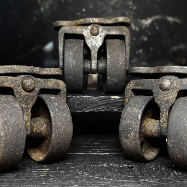 Cast Iron Casters - Etsy