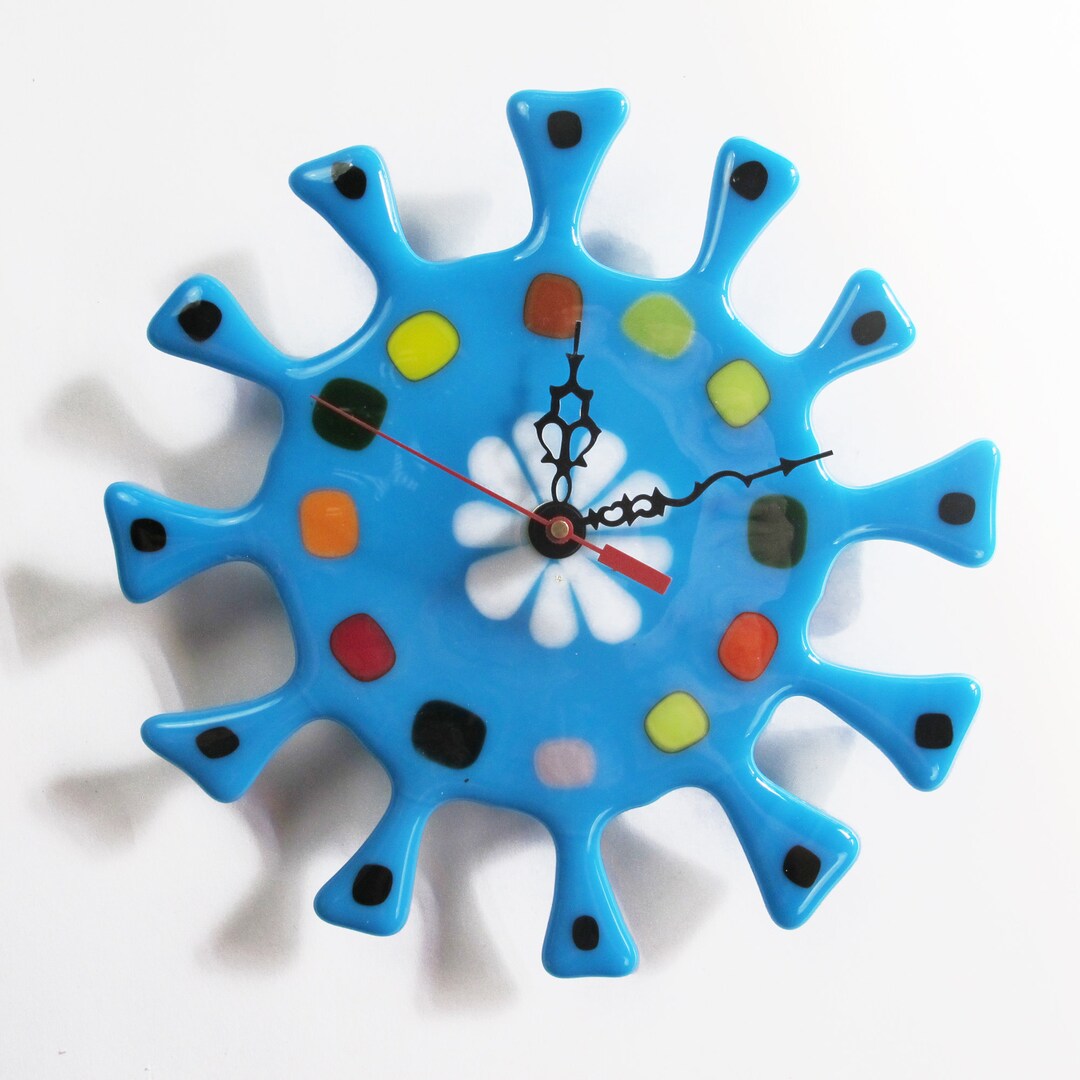 Whimsical Clock Collection Turquoise - Etsy