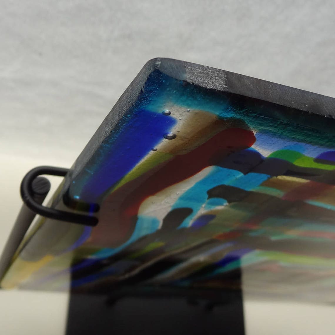 Art Glass Panel Squares in Square - Etsy