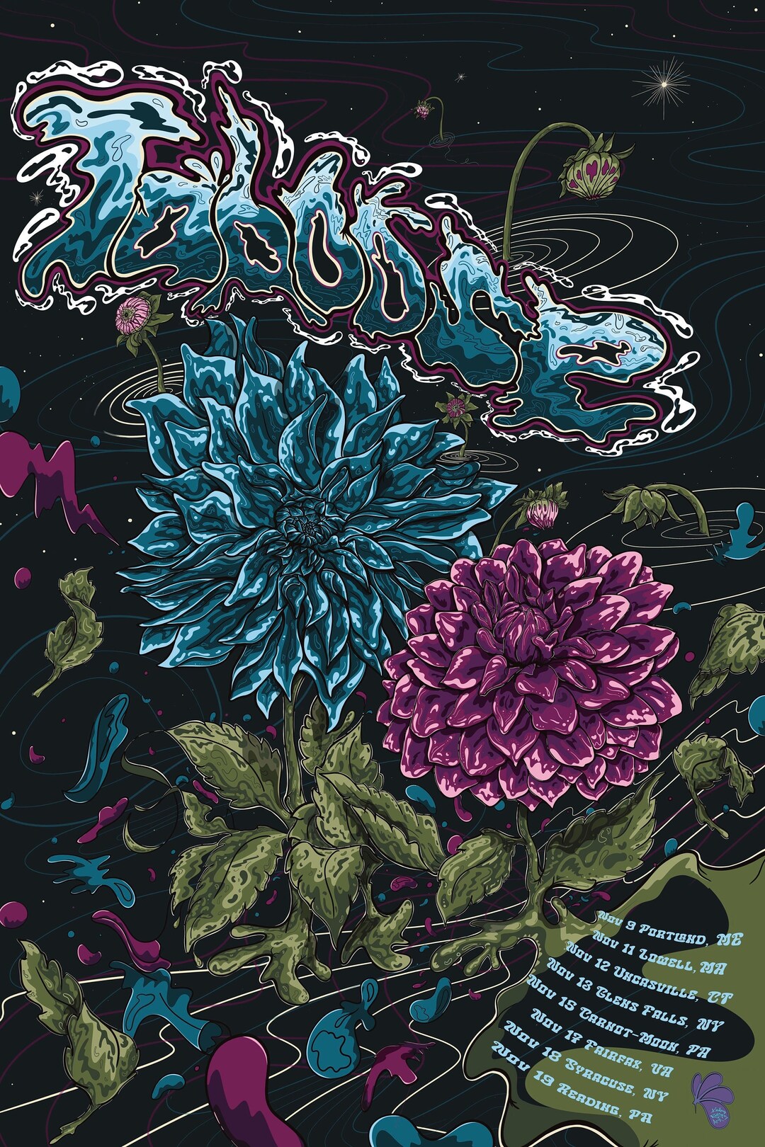 Taboose TAB and Goose Fall Tour Print - Etsy