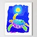 Preppy Sea Turtle Art Print Wall Art Matisse. Metal Wall Art, Animal ...