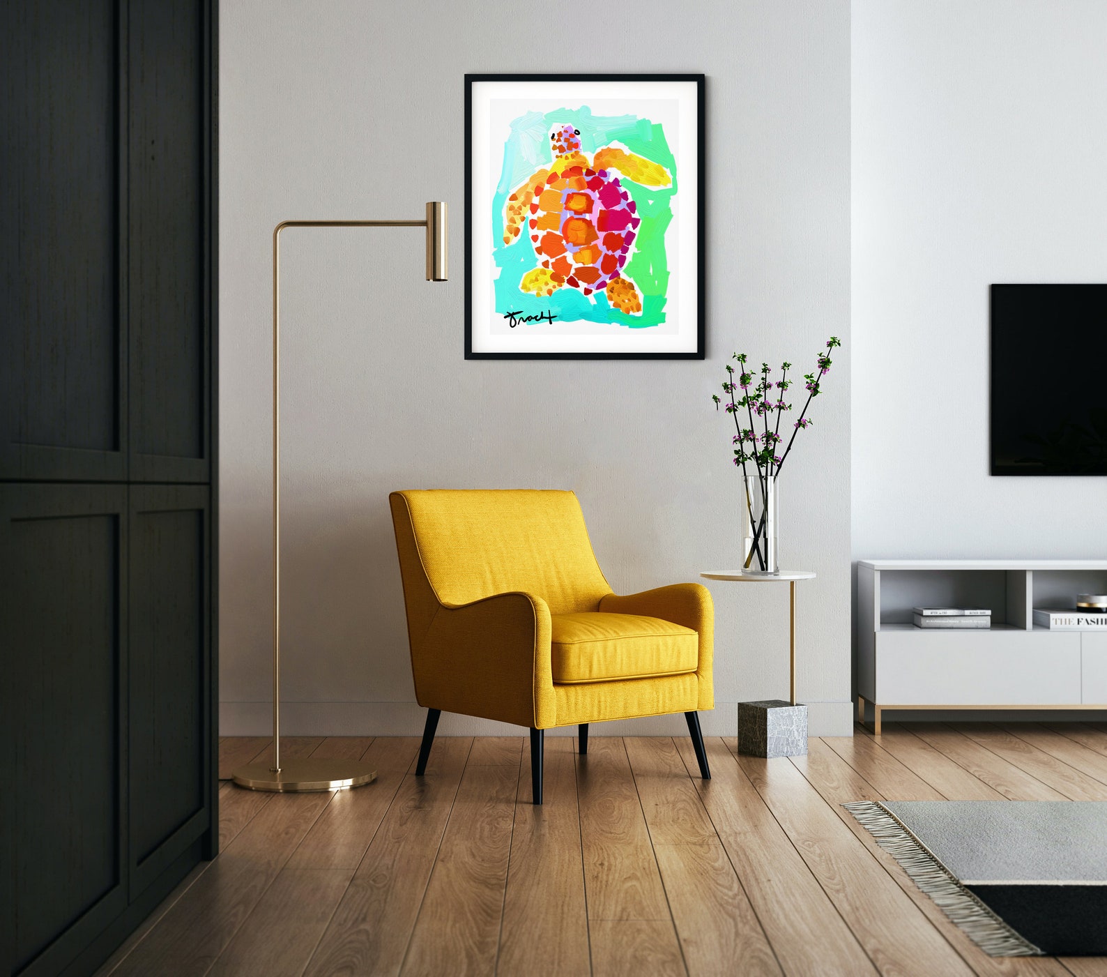 Sea Turtle Art Print by Kelly Tracht, Giclee Print, Sea Turtle Art ...