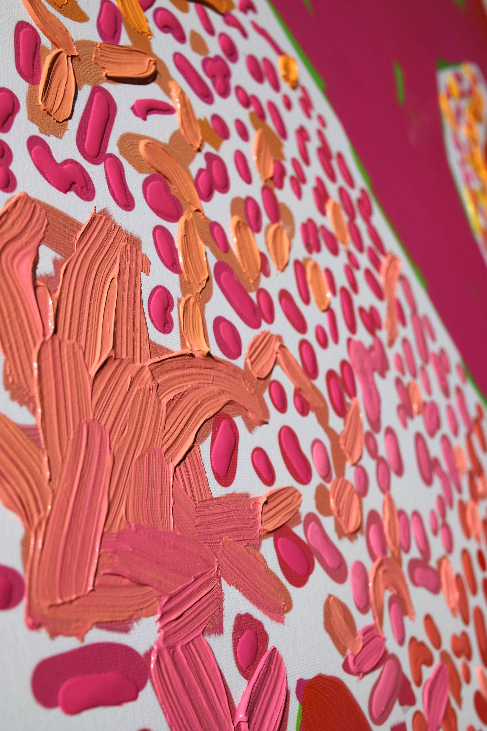 Preppy Leopard Print Pink Cheetah Jungle Animal Art by Kelly - Etsy