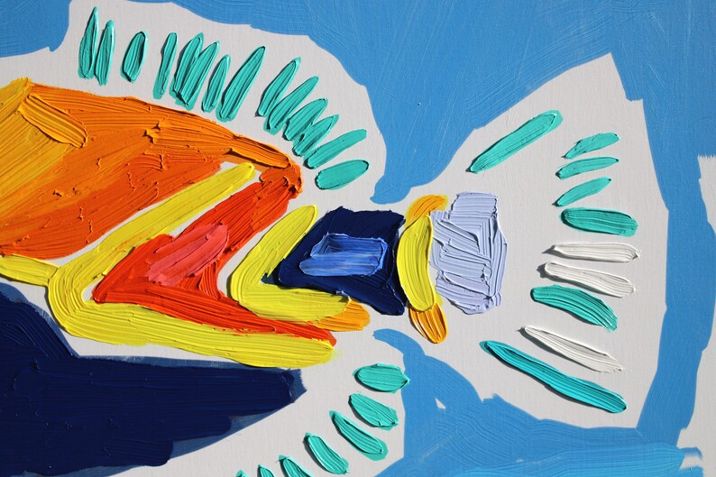 Trigger Fish Art Print by Kelly Tracht, Hawaiian Fish, Coral Reef ...