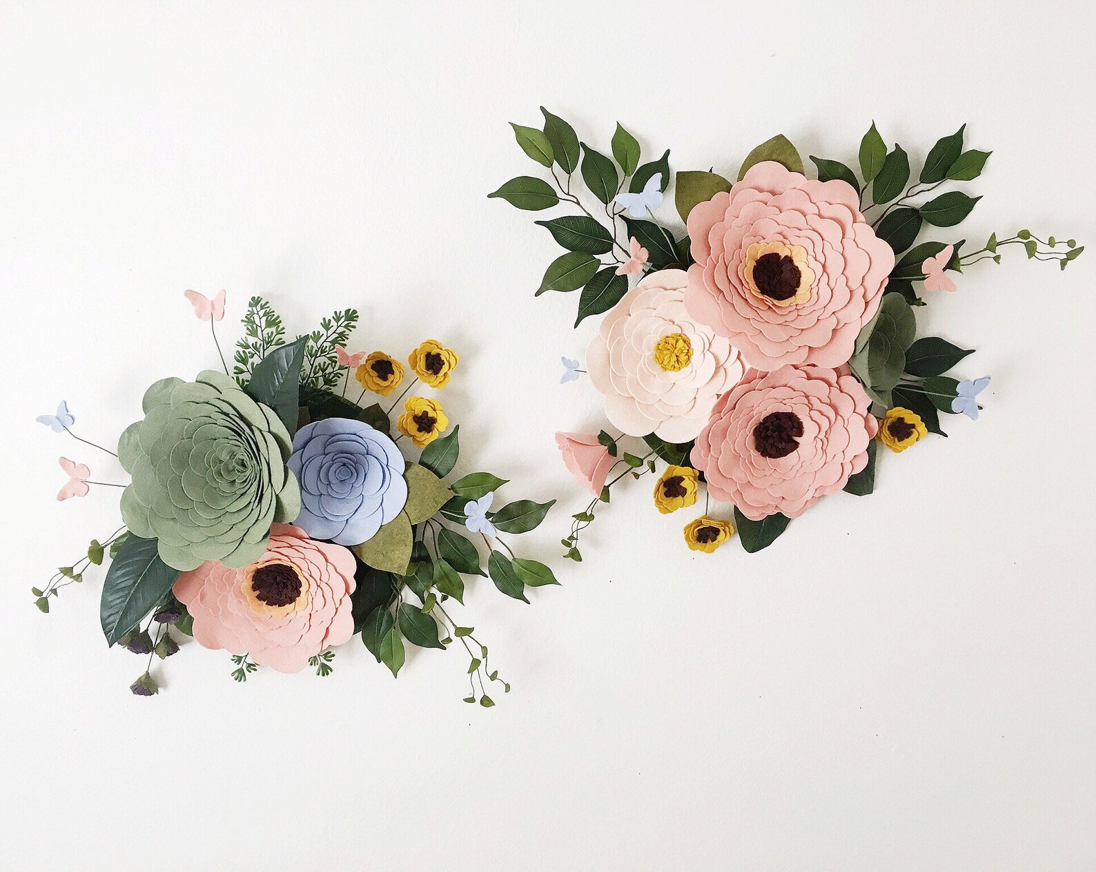 Large Scale Wallflower Set Large Wallflowers Large | Etsy