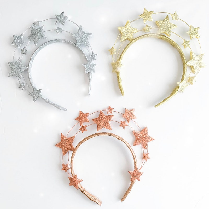 Glitter Star Headpiece - Etsy