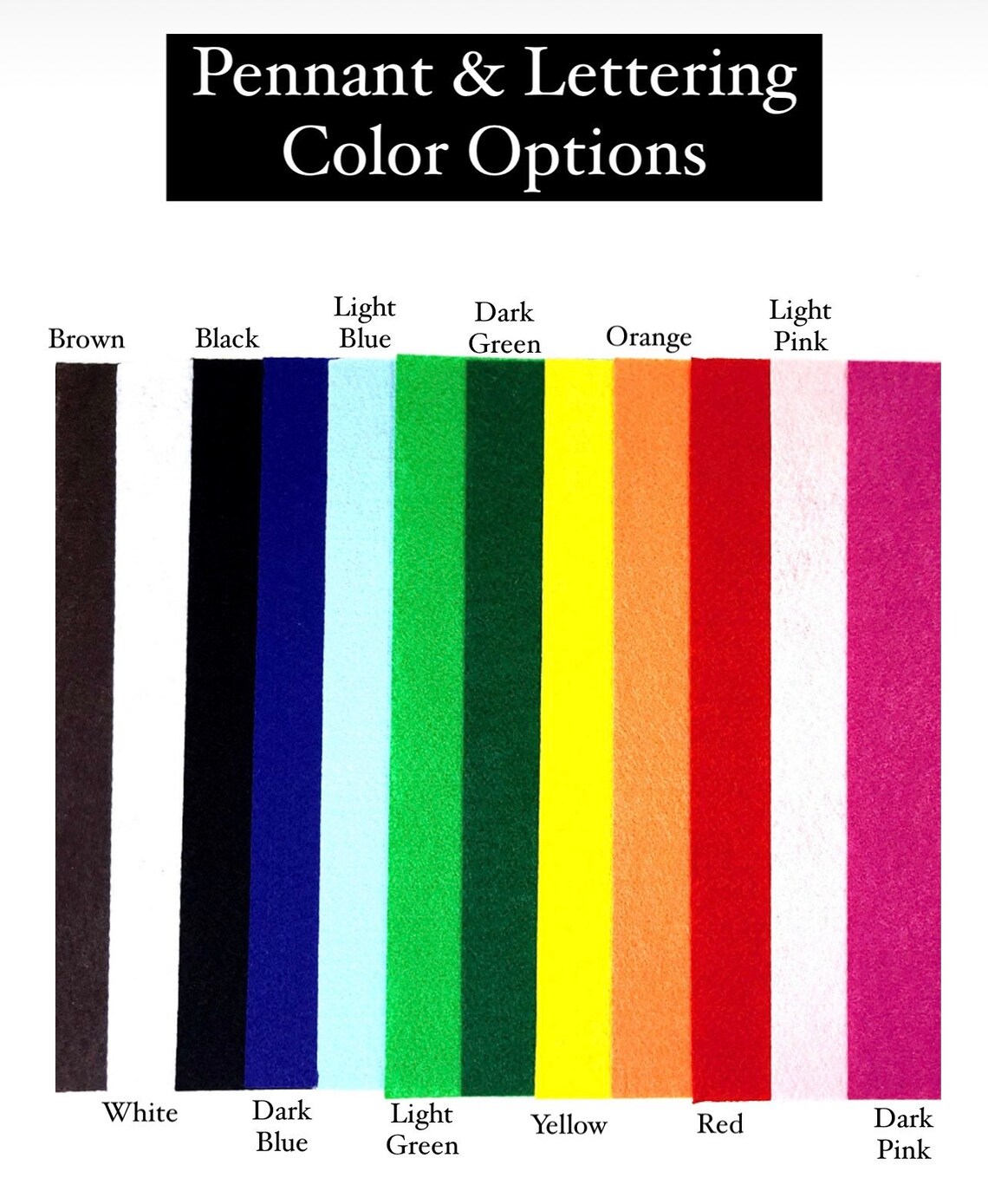 Groovy Custom Felt Pennant Flags Custom Pennants Custom | Etsy