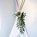 Succulent Teepee Topper Teepee Toppers Felt Flower Teepee Topper Teepee ...