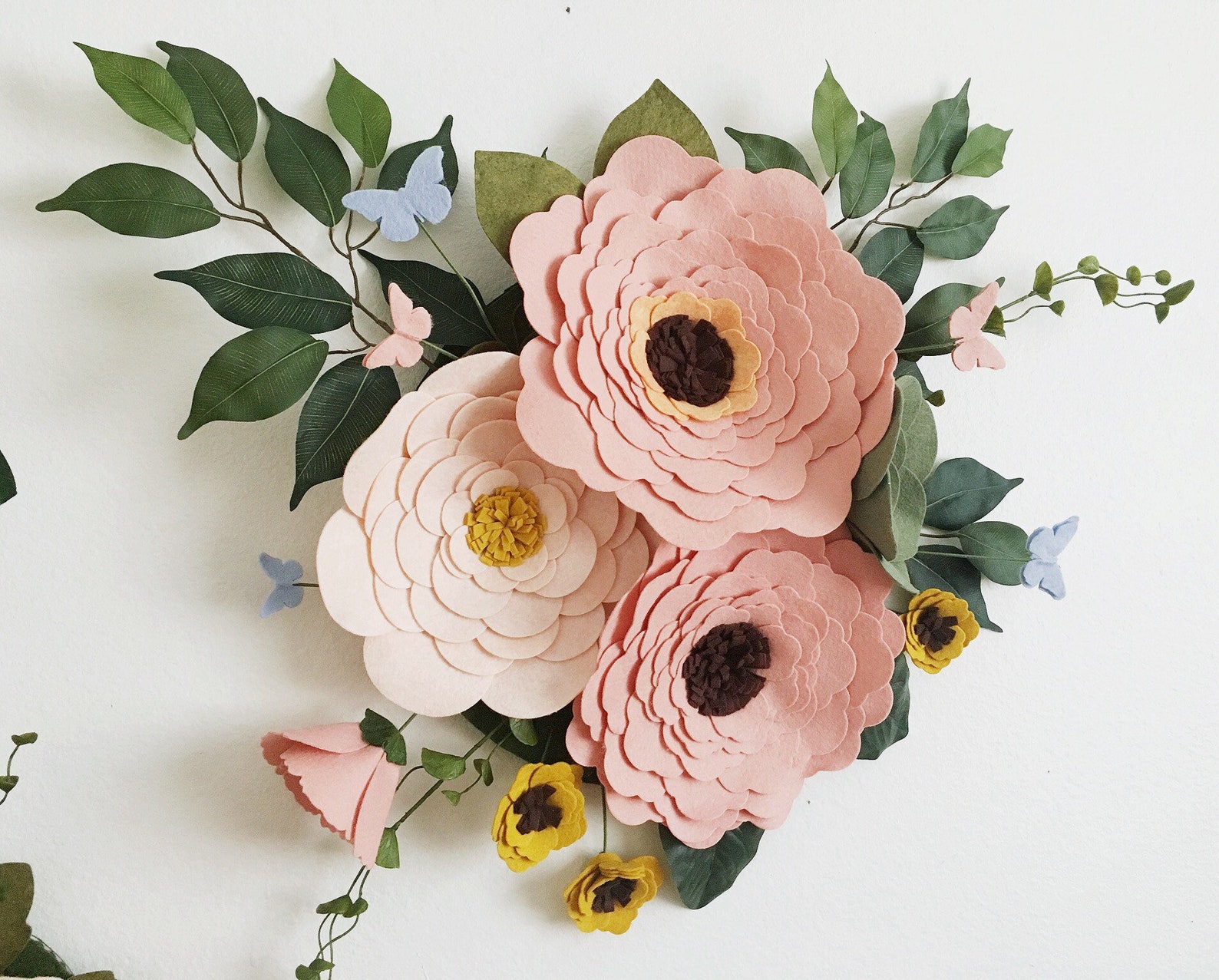 Large Scale Wallflower Set Large Wallflowers Large | Etsy