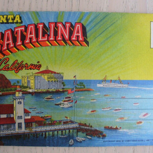 Postcard Folder - Etsy