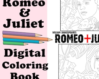romeo and juliet coloring book